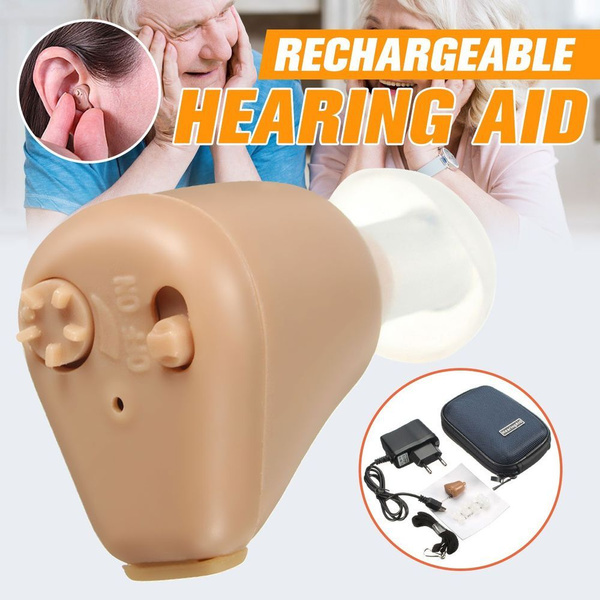 Мини невидимый слуховой аппарат беспроводной слуховой аппарат Ite для глухих пожилых людей