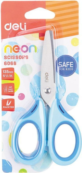 Ножницы Deli E6068 Neon универсальные 135мм сталь ассорти - купить с ...
