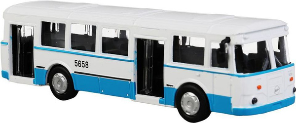 Модель автобуса коллекционная ЛиАЗ 677 (белый) - купить с доставкой по ...