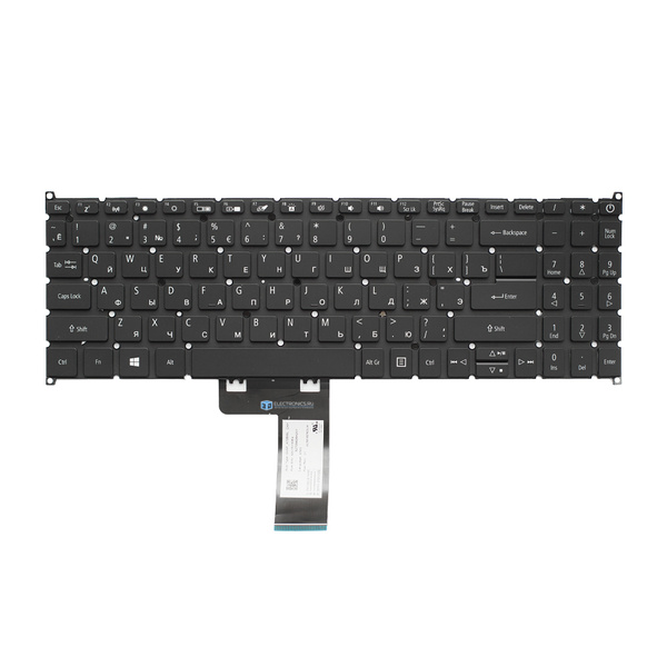 Клавиатура с подсветкой для ноутбука Acer Aspire A315-23 / A315-42 ...