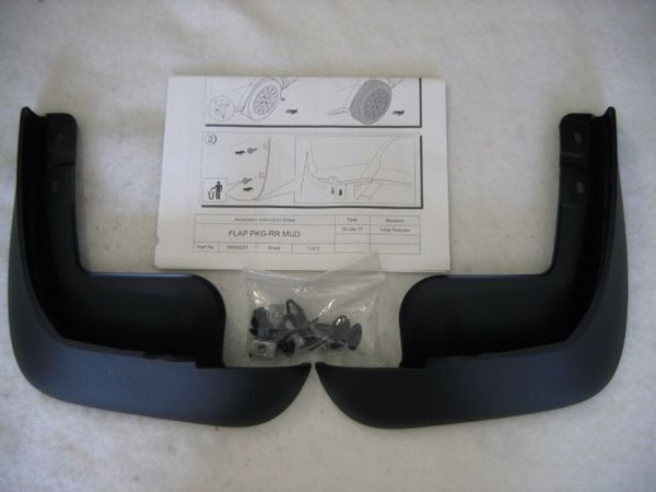 Брызговики Задние Шевроле Авео Т300 Хэтчбэк Chevrolet Aveo - Chevrolet ...