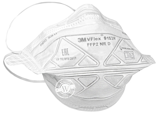 Респиратор 3М VFlex 9152R / FFP2 без клапана выдоха / с защитой от ...