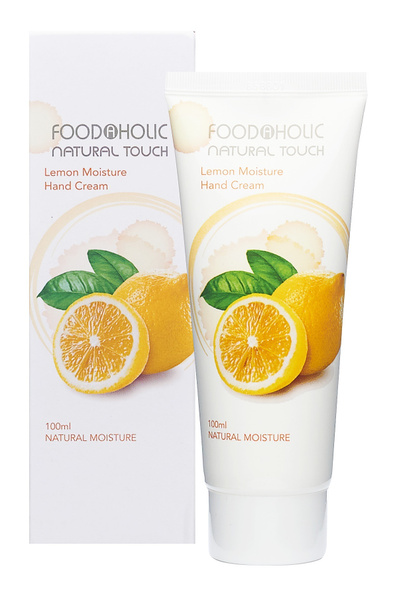 FOODAHOLIC NATURAL TOUCH LEMON MOISTURE HAND CREAM Увлажняющий крем для ...