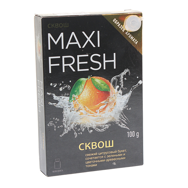 Ароматизатор воздуха MF-107 MAXI FRESH (сквош) гелевый, под сиденье ...