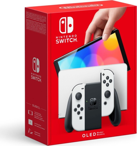 Игровая консоль Nintendo Switch OLED-модель - (белый) - купить с доставкой по выгодным ценам в ...