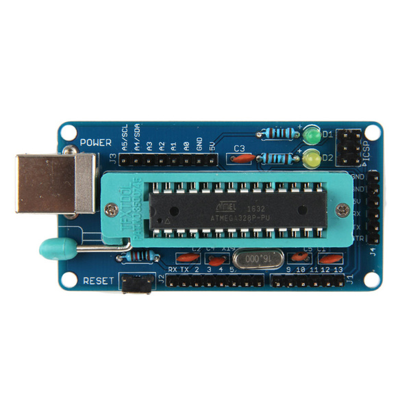 Плата разработки Diy Atmega328p подходит для Arduino Uno R3 купить с
