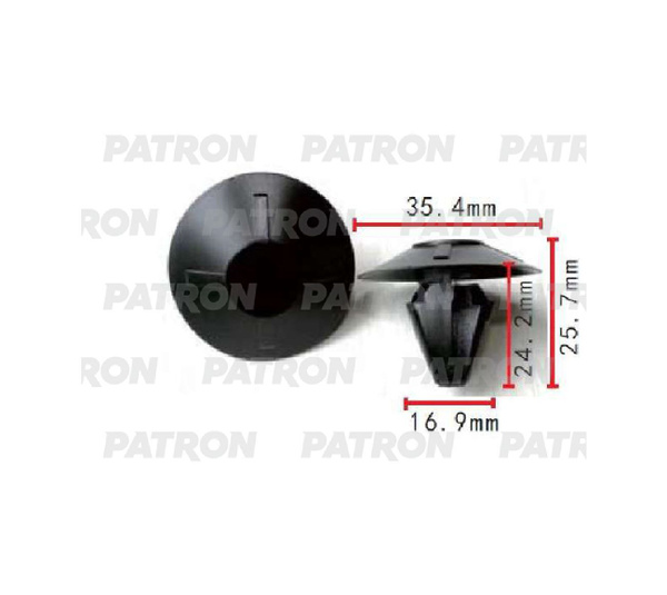 Клипса крепежная автомобильная, 1 шт. купить по выгодной цене в ...