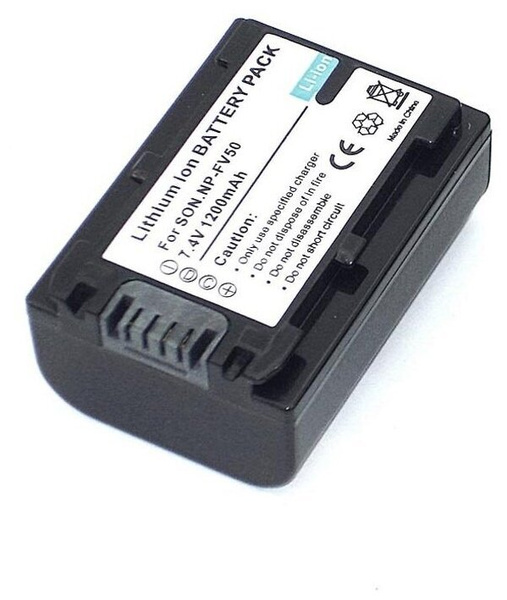 Аккумулятор для видеокамеры Сони NP-FV50, NP-FV70, 7.4V, 1150mAh, код ...