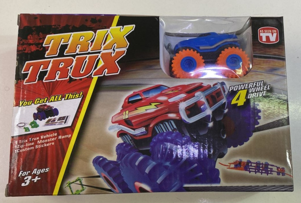 Набор Монстр Trix Trux с одной машинкой купить на OZON по низкой цене (517734069)