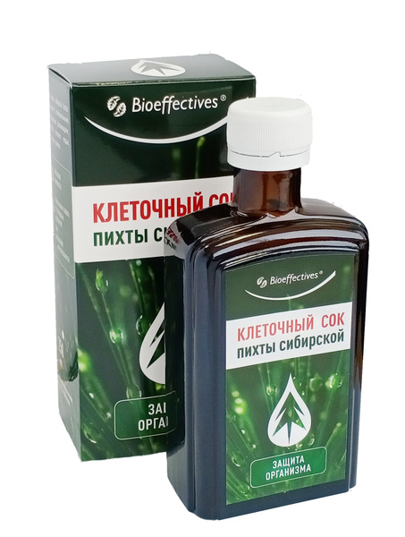 BioEffective Клеточный сок пихты сибирской, 250 мл, БиоЭффектив, Томск ...