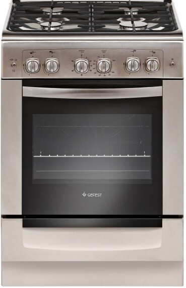 Газовая плита Gefest 6100-02 0004 60 см, 52 л, 4 конфорки, серый купить c доставкой на OZON по ...