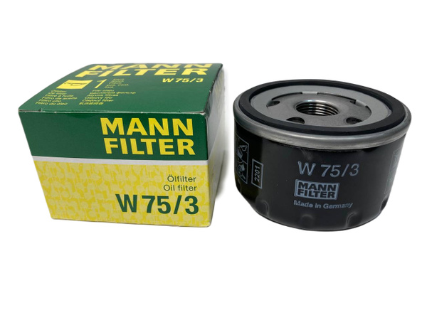 MANN FILTER Фильтр масляный арт. W753 купить на OZON по низкой цене ...