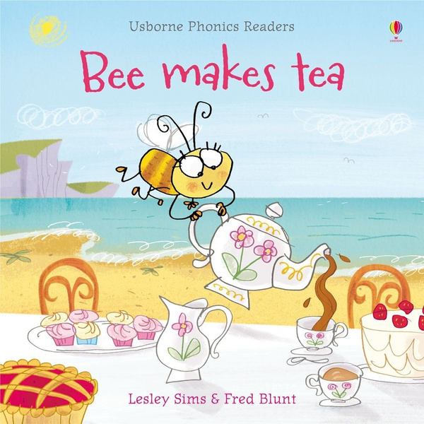 Usborne Phonics Readers Bee Makes Tea фониксы на английском для ...