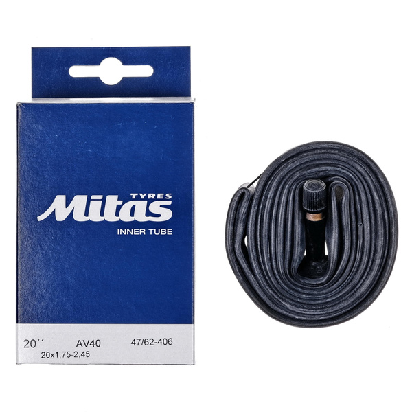 Камера 20x1.75-2.45 Mitas AV-40 Schrader-40mm - купить с доставкой по выгодным ценам в интернет ...