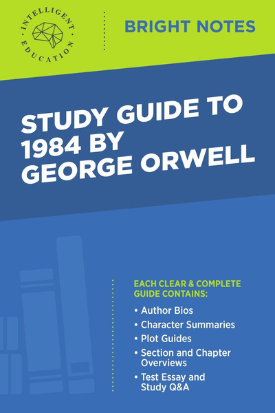 Study Guide to 1984 by George Orwell - купить с доставкой по выгодным ...