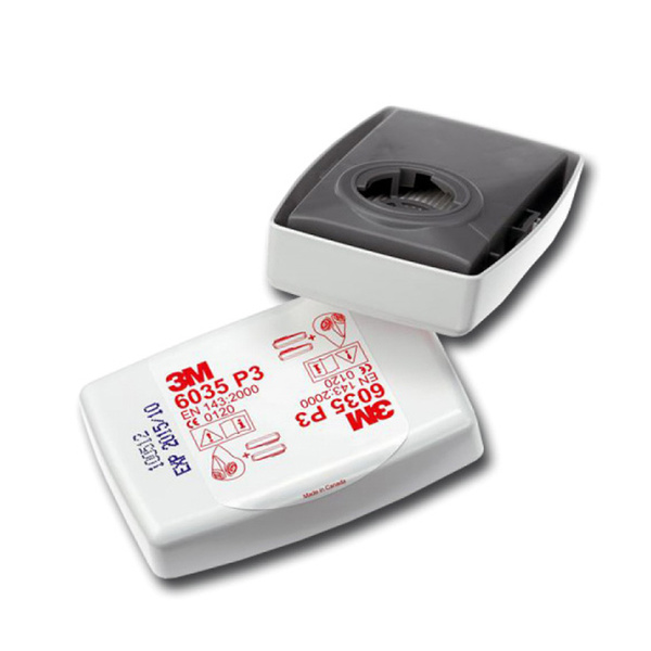 3М 6035 Противоаэрозольный фильтр, комплект 2 шт - купить с доставкой ...