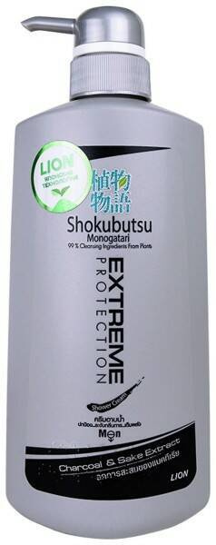 Shokubutsu Крем-гель для душа мужской Lion Shokubutsu Extreme ...