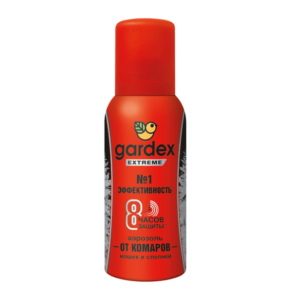 Аэрозоль от комаров Gardex Extreme Super, 80 мл - купить с доставкой по выгодным ценам в ...