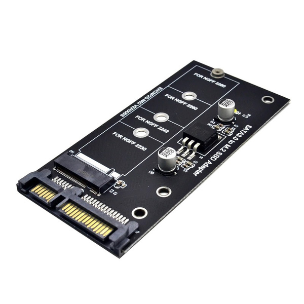 Адаптер переходник с Sata 3.0 на М2 ssd NGFF / SATA3.0 to M.2 SSD ...
