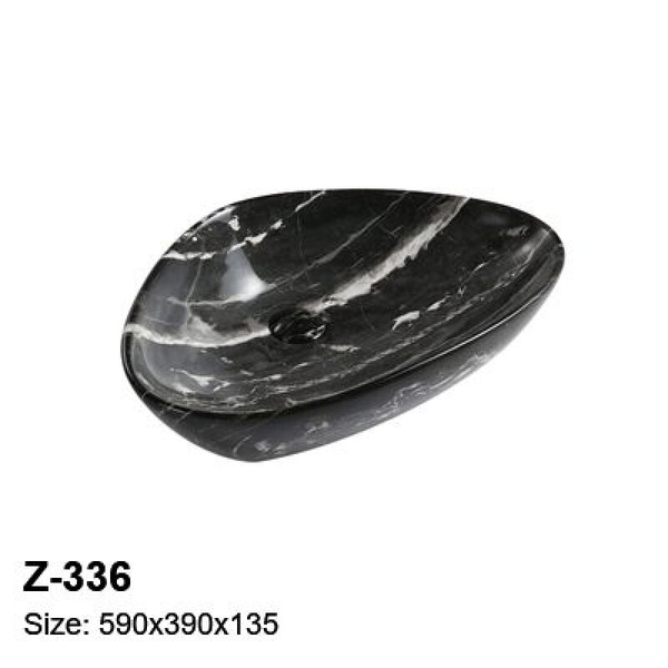 Раковина Zandini Z-336, черно-серый купить по доступной цене с доставкой в интернет-магазине ...