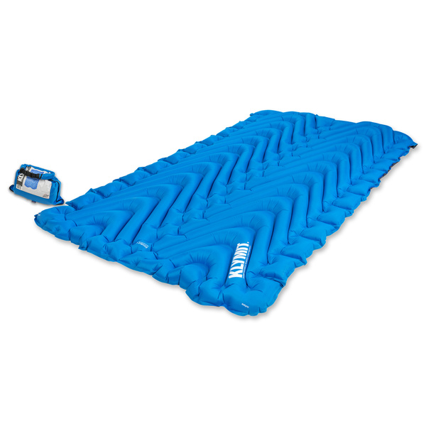 Коврик надувной туристический KLYMIT Static V Double Blue - купить с ...