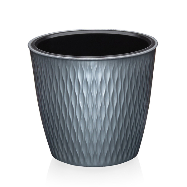 Кашпо Kerama elfplast 8,5 л темно-серый - купить с доставкой по выгодным ценам в интернет ...