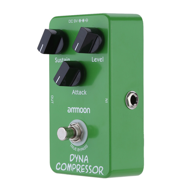 Педаль эффектов для гитары ammoon AP-05 Dynamic Compressor - купить с ...