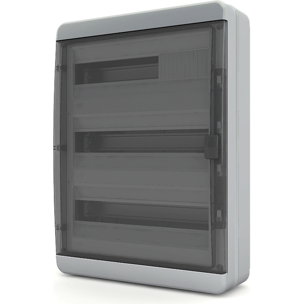 BNK 65-54-1-Щит навесной 54 модуля, прозрачная серая дверца, IP65 - купить по выгодной цене в ...