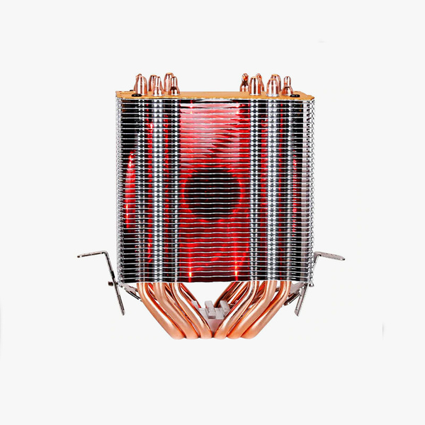 Кулер для процессора Wovibo WB-6-90mm RED (Intel/AMD, 135 Вт, 90 мм ...