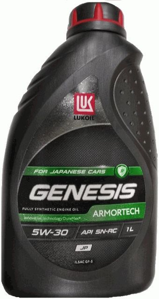 Масло моторное ЛУКОЙЛ (LUKOIL) GENESIS ARMORTECH JP 5W-30 Синтетическое ...
