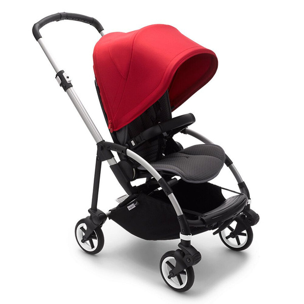 Прогулочная коляска Bugaboo Bee 6 alu-grey melange-red - купить с ...