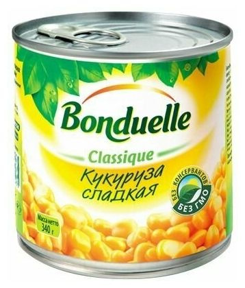 Кукуруза Bonduelle сладкая в зернах, 340 г (упаковка 12шт) - купить с доставкой по выгодным ...