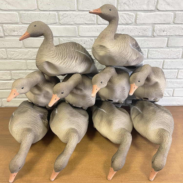 Чучела серого гуся Oscar Decoys Greylag Goose Elite 3D (2 сторожевых, 8 ...