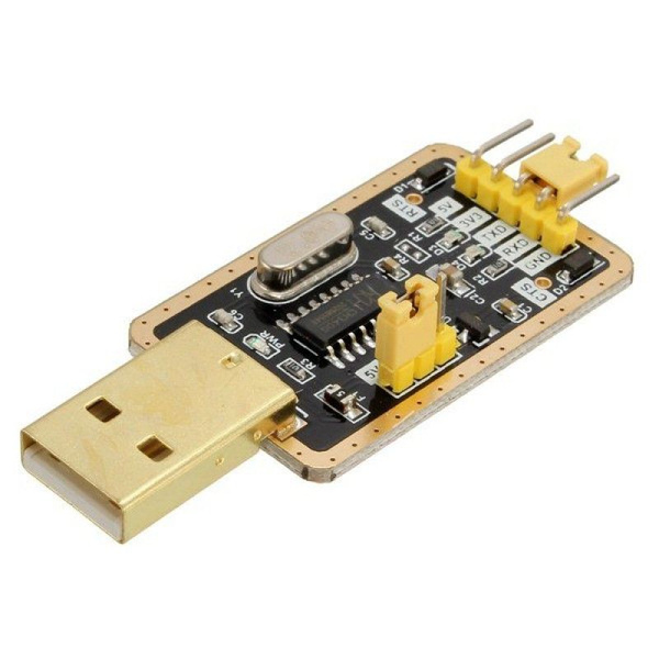 Преобразователь USB - UART на CH340 (RTS+CTS) - купить с доставкой по ...