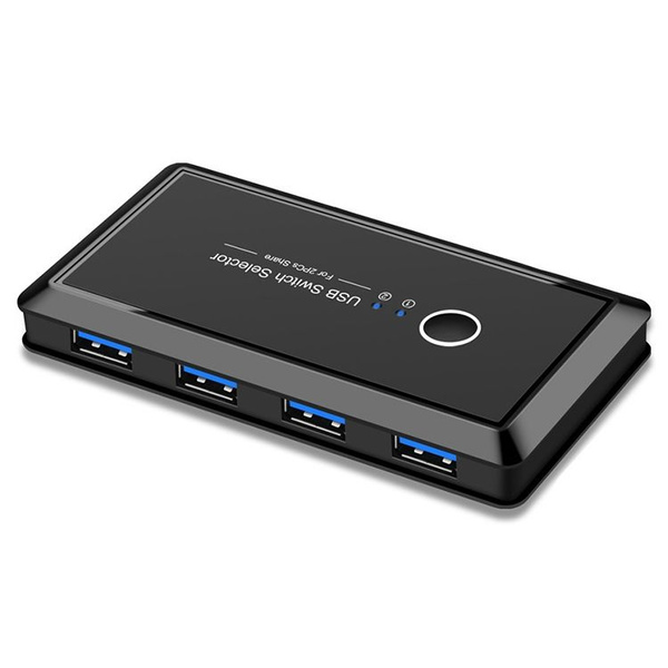 Коммутатор AVE USBSW 4х2 3.0 (Dual PC Sharing Switch) USB 3.0 - 4 порта ...