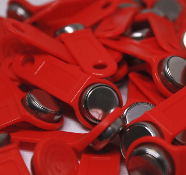 Электронный ключ для домофона RW1990 перезаписываемый (красный) 100 шт ...