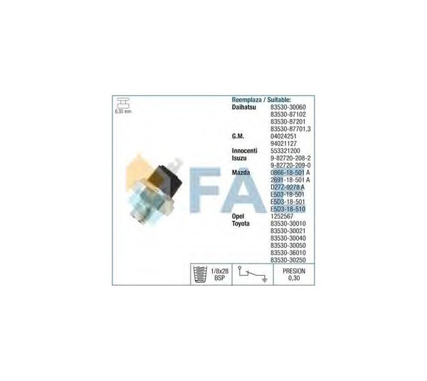 Датчик для автомобиля Fae купить по выгодной цене в интернет-магазине ...