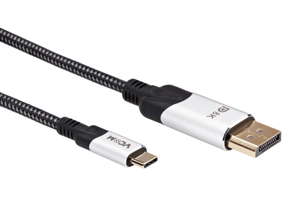Кабель Displayport Usb Type C Vcom Cu422mcv 1 8m купить по низкой цене в интернет магазине