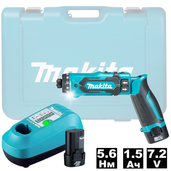 Дрель-шуруповерт Makita Шуруповерт аккумуляторный DF012DSE (DF 012 DSE ...