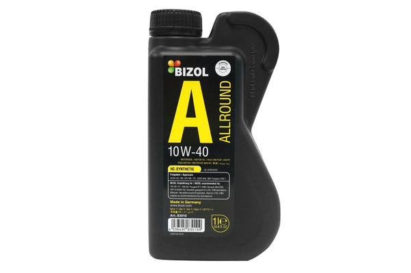Масло моторное BIZOL 10W-40 Полусинтетическое - купить в интернет ...