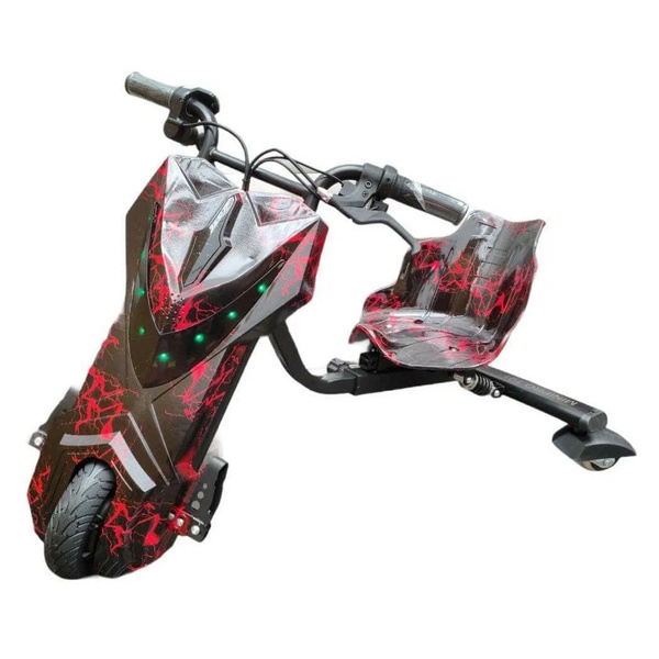 Сигвей MINIPRO Электроскутер Дрифт Карт Drift-Trike 8, черный, красный ...