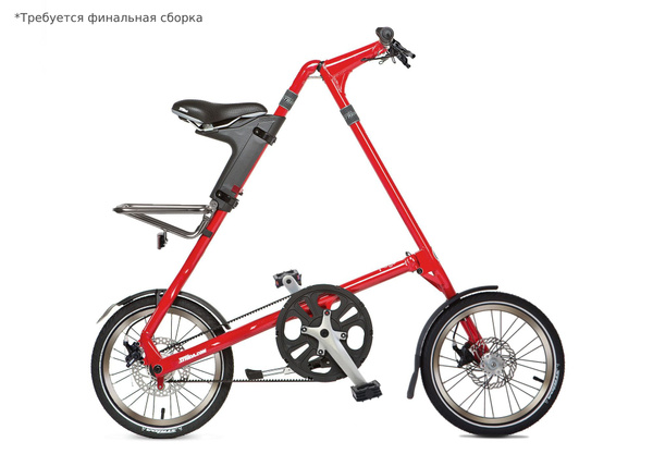 Складной велосипед Strida 5.2 red - купить по выгодной цене в интернет-магазине OZON (727316667)