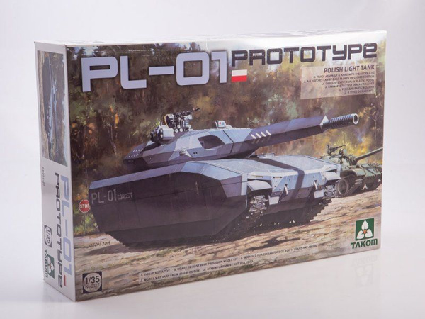 Сборная модель Polish PL-01 Prototype light tank - купить с доставкой ...
