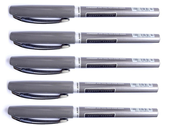 Набор из 5 ручек шариковых Flair Writo-meter Jumbo 0,7 мм. F-871B ...