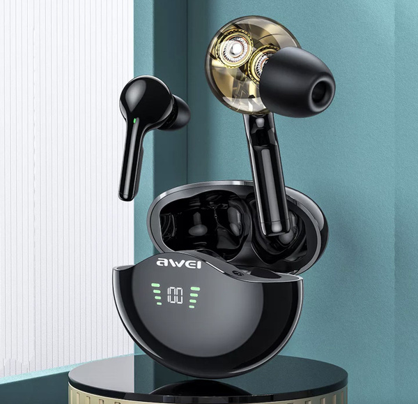 Наушники Внутриканальные Awei T12 - купить по доступным ценам в интернет-магазине OZON (799014153)