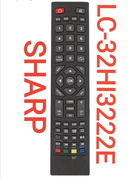 Пульт ДУ HUAYU SHARP/шарп LC-32HI3222E - купить по выгодной цене в ...