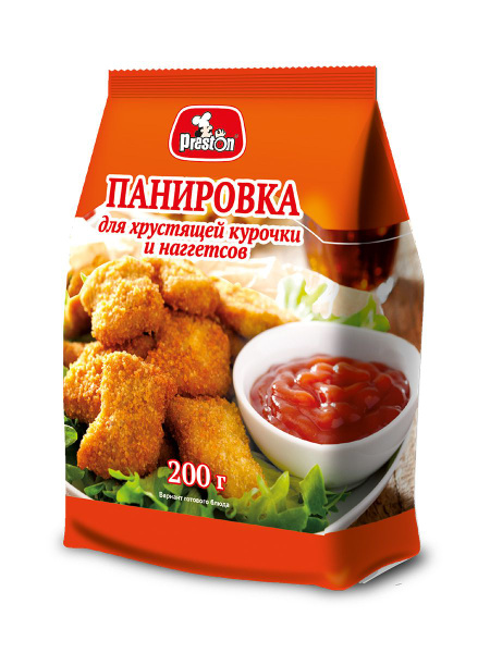 Панировка для хрустящей курочки и наггетсов "Preston" - купить с ...