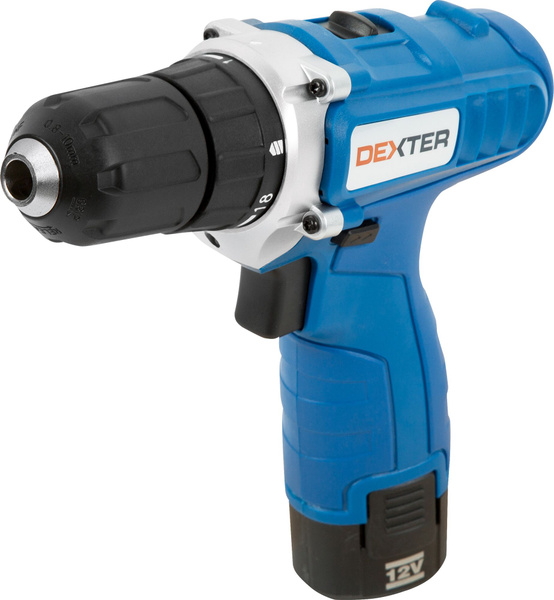 Дрель аккумуляторная Dexter ML-CD62-120S, 12 В Li-ion 1.5 Ач - купить с доставкой по выгодным ...