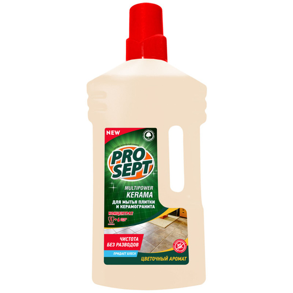Средство для мытья плитки и керамогранита PROSEPT Multipower Kerama, 1 л - купить с доставкой по ...