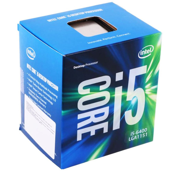 Процессор Intel Core i5 6-го поколения, BOX (с кулером), 4 яд., 2.7 ГГц ...